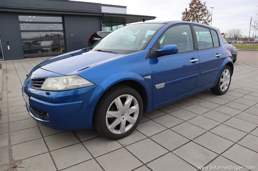 Renault Mégane Phas II 2.0 5dr 134hk Svensksåld Panorama glastak inte ...